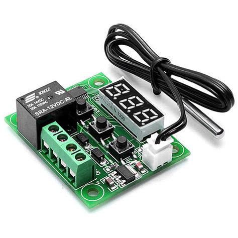 Rees52 W1209 Digital Dc12v Temperature Controller Heat Temp Control Switch Module W1209