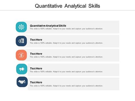 Quantitative Analytical Skills Ppt Powerpoint Presentation Model Icon Cpb