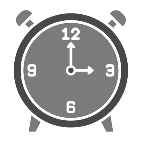 알람 시계 아이콘 프리미엄 벡터