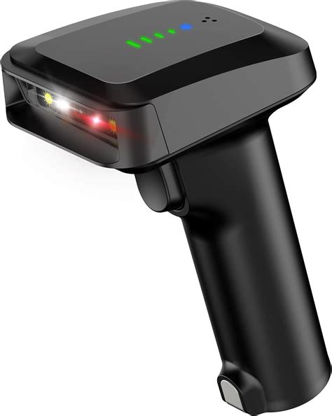 Amazon Com Alacrity Bluetooth Barcode Scanner Wireless D Laser Barcode Reader With Battery