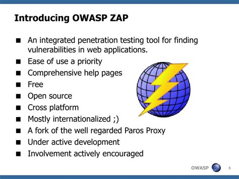 ppt owasp zed attack proxy powerpoint presentation free download