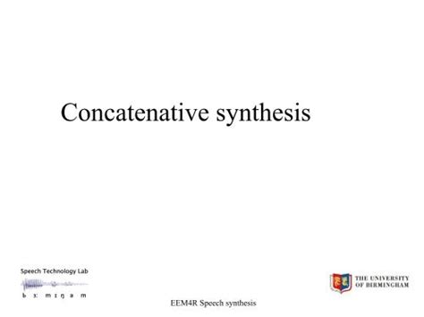 concatenative synthesis