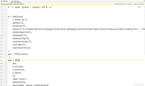 关于pyinstaller打包的相关知识记录pyinstaller打包后onnx Csdn博客