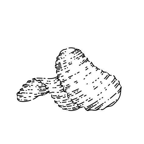 Potato Chips Sketch Hand Drawn Vector 17415632 Vector Art At Vecteezy