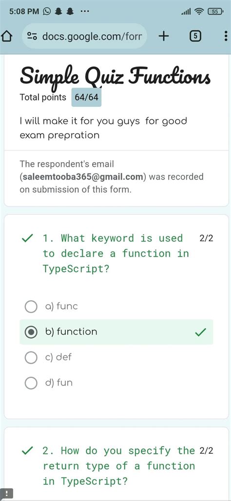 tooba saleem on linkedin quizes attempt for exam preparation learning coding quiz exams…