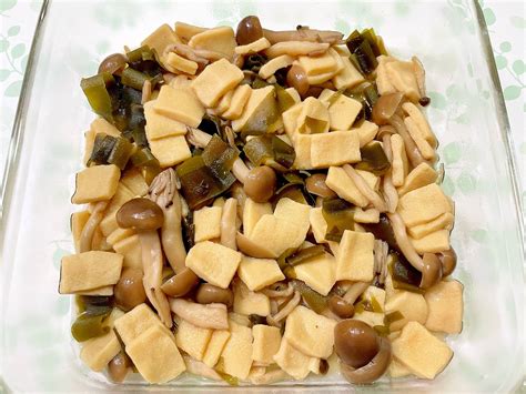 薄切り高野豆腐と早煮昆布の煮物 レシピ・作り方 By もぐもぐばばち 楽天レシピ