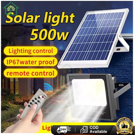 Jual Harga Minimumcod New Lampu Sorot Solar Cell Watt Lampu Led Tenaga Matahari Lampu
