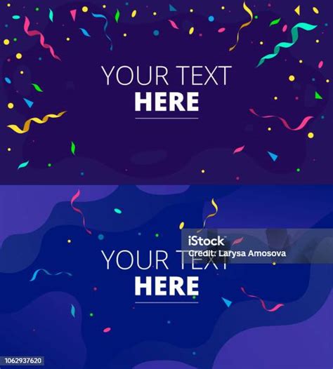 축 하 디자인 서식 파일 색종이 게임 인사말 카드 모바일 응용 프로그램 등을 0명에 대한 스톡 벡터 아트 및 기타 이미지 0명 금 금속 기념일 Istock