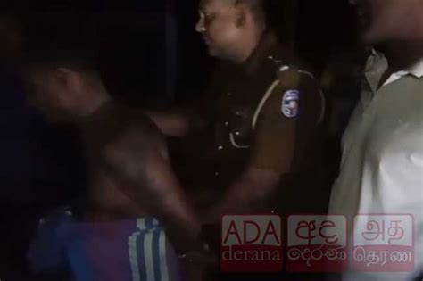 දරුවාට පහරදුන් පුද්ගලයා සැඟව සිටිය දී අත්අඩංගුවට පත්වූ හැටි