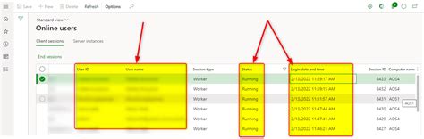 Ax D365fo Check Which Users Are Online Ax D365fo Msdyn365fo Ax Dynamics 365 For