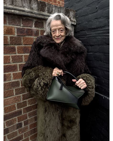 Maggie Smiths Loewe Campaign Is What Fashion Fans Needed Vogue