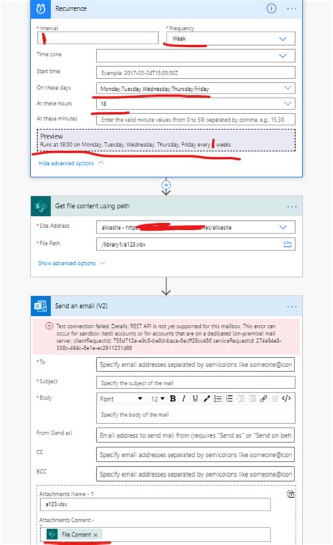 Solved Help Send Daily Email With Attachement From Shar Power