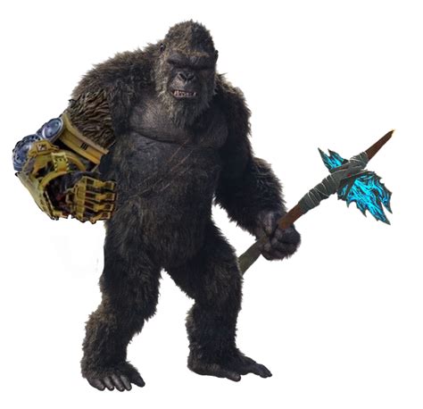 Kong Axe And Arm Brace Armor Gxk By Keananluke On Deviantart