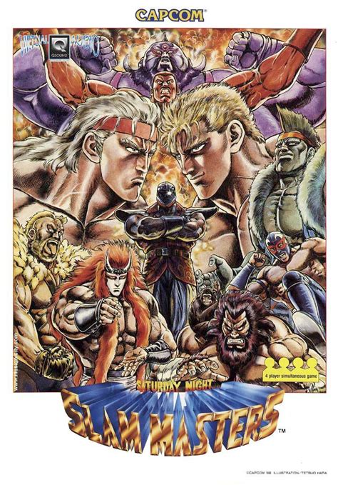 Saturday Night Slam Masters Capcom Art Gallery