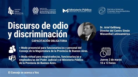 Capacitación Sobre Discurso De Odio Y Discriminación En El Consejo