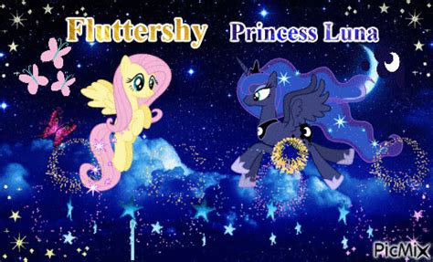 Fluttershy Princess Luna Free Animated Gif Picmix