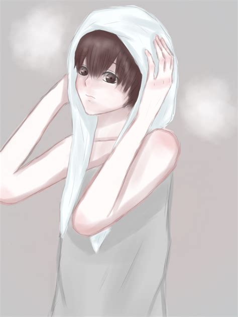 風呂上がり男子 Ibispaint