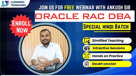 Rac Dba Free Webinar Hindi Learnomate Technologies
