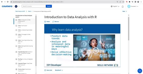 Review Of Courseras Ibm Data Analytics With Excel And R Professional
