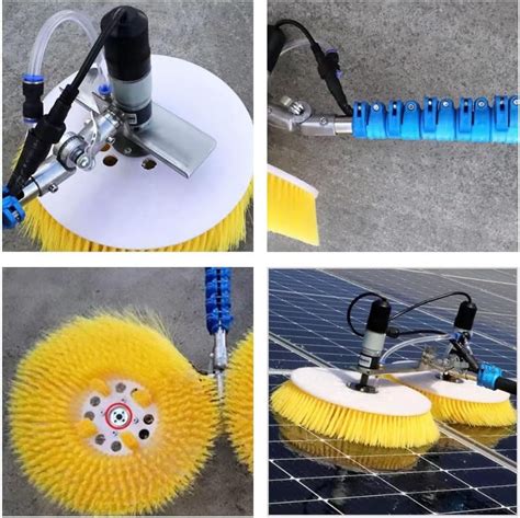A Melhor Escova Giratória Rotativa Para Limpeza De Placas Solares