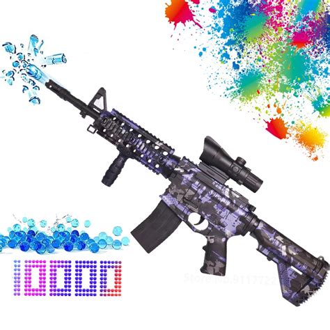 Jm Jinming Gen8 J8 M4a1 전기 젤 블래스터 물 장난감 총 M4 자동 튐 공 소총 페인트 볼 남아용 장난감 총 Aliexpress