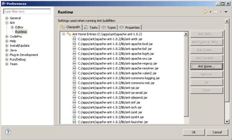 How Do You Move Your Antlib Directory When Ant Runs In Eclipse