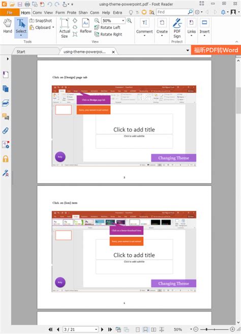 Export To PDF Word Excel And HTML SlideShow ActivePresenter