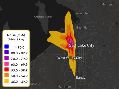 Noise Pollution Mapping Gis Geography