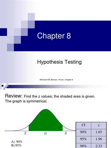 sec 8 1 steps in hypothesis testing traditional method pdf statistical hypothesis testing