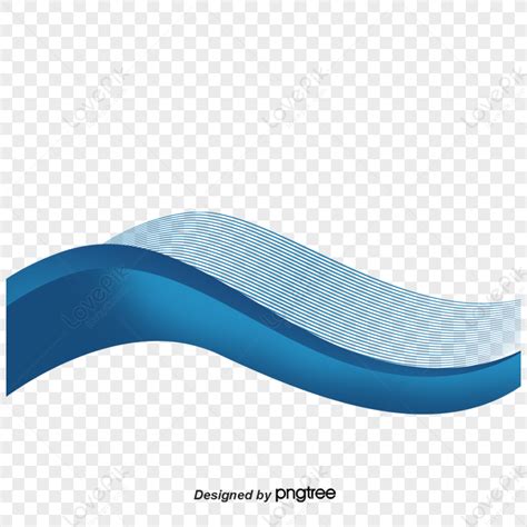 파란색 배경 일러스트 벡터 만화 틸드물결 Png 일러스트 무료 다운로드 Lovepik