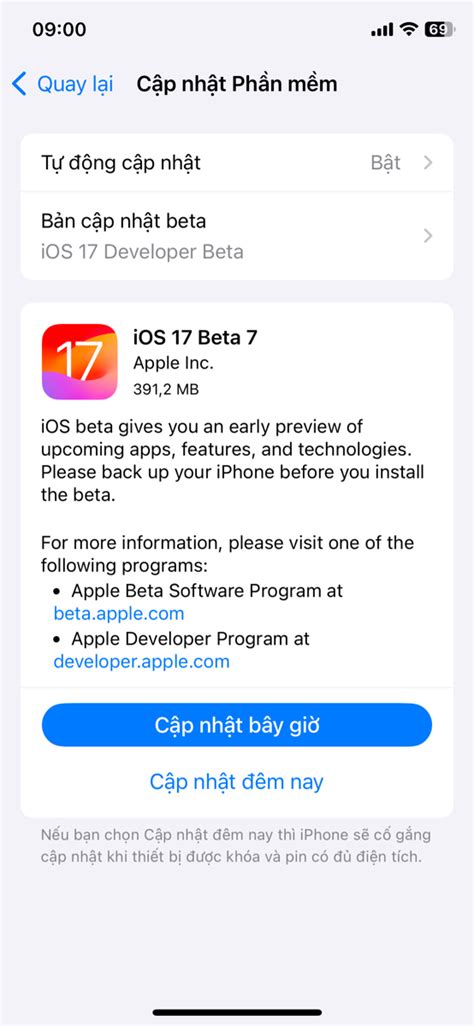 iOS Beta Viết bởi tpphu