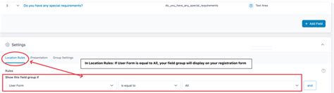 adding fields to learndash registration forms with advanced custom