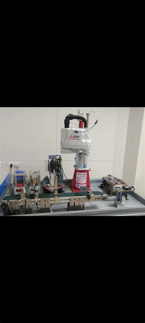 During My Internship Programi Acquired Knowledge About Robotics Including Scara Articulated