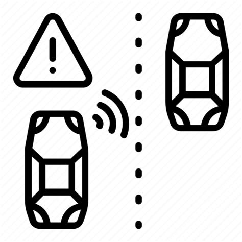Autonomous Car Detection Car Sensor Detection Sensor Fault Icon Download On Iconfinder