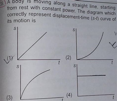 [answered] 35 A Body Is Moving Along A Straight Line Starting From Rest