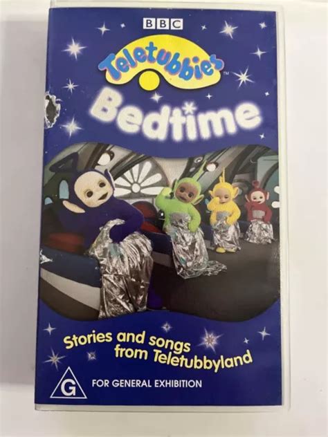 Teletubbies Vhs Bedtime For Sale Picclick Uk