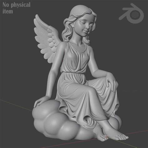 👼 Angel Statue 3 In 1 Bundle High Detail Stl Models For 3d Printing