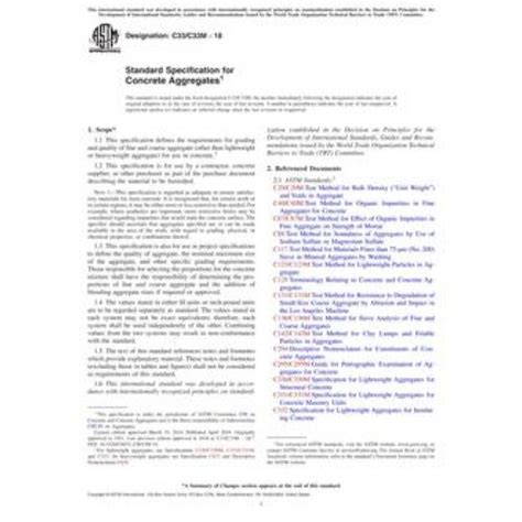 Astm C33 C33m 18 Standard Pdf Standard Pdf Site