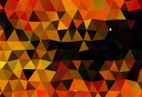 Light Orange Vector Abstract Polygonal Layout 21878619 Vector Art At Vecteezy