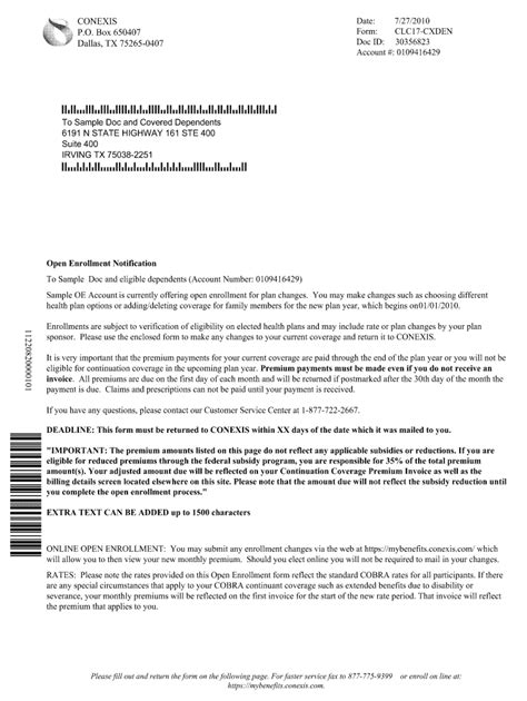 Fillable Online To Sample Doc And Covered Dependents Fax Email Print PdfFiller