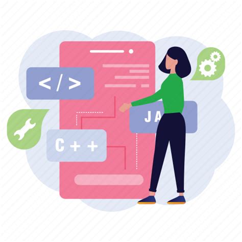 App Coding Mobile Development Software Programming Icon Download On Iconfinder