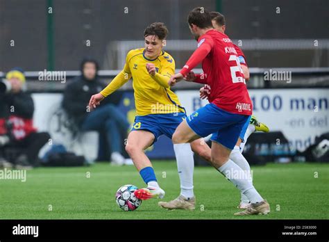 Broendby Danemark 18 Janvier 2025 Jacob Ambaek De Broendby Vu Lors Dun Match Test Entre