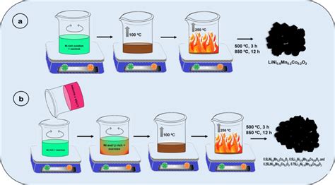 Schematic Representation Of Self‐combustion Reaction Procedure For The Download Scientific