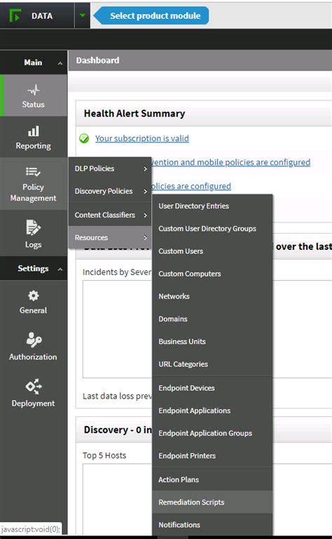 Forcepoint Data Loss Prevention With AWS Security Hub Forcepoint Integration Docs