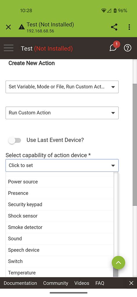 how to initialize a device from a rule 📐 rule machine® hubitat