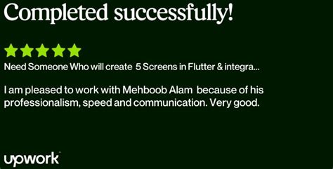 Flutterdeveloper Flutter Appdevelopment Appdeveloper Upwork Mehboob Alam Lone