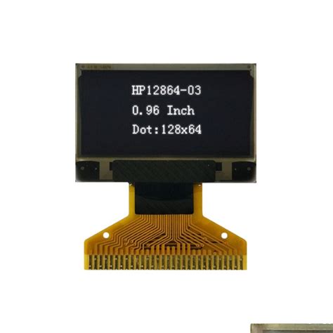 096inch Oled Screen 128x64 Oled Display Module