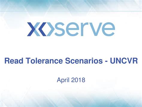 Read Tolerance Scenarios Uncvr Ppt Download