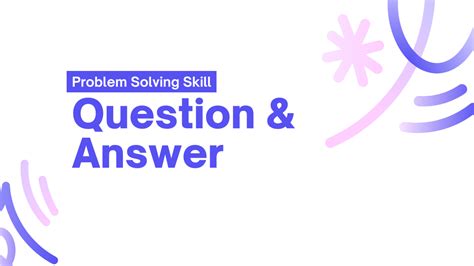 Problem Solving Skill