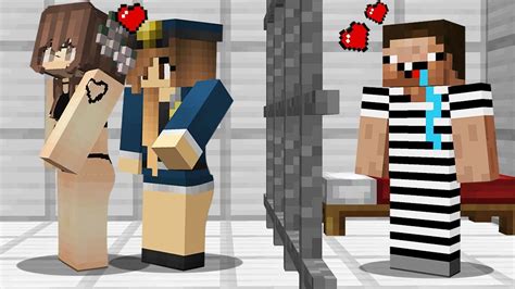 Noob In Prison Spies On A Girls In Minecraft Noob Vs Pro Youtube